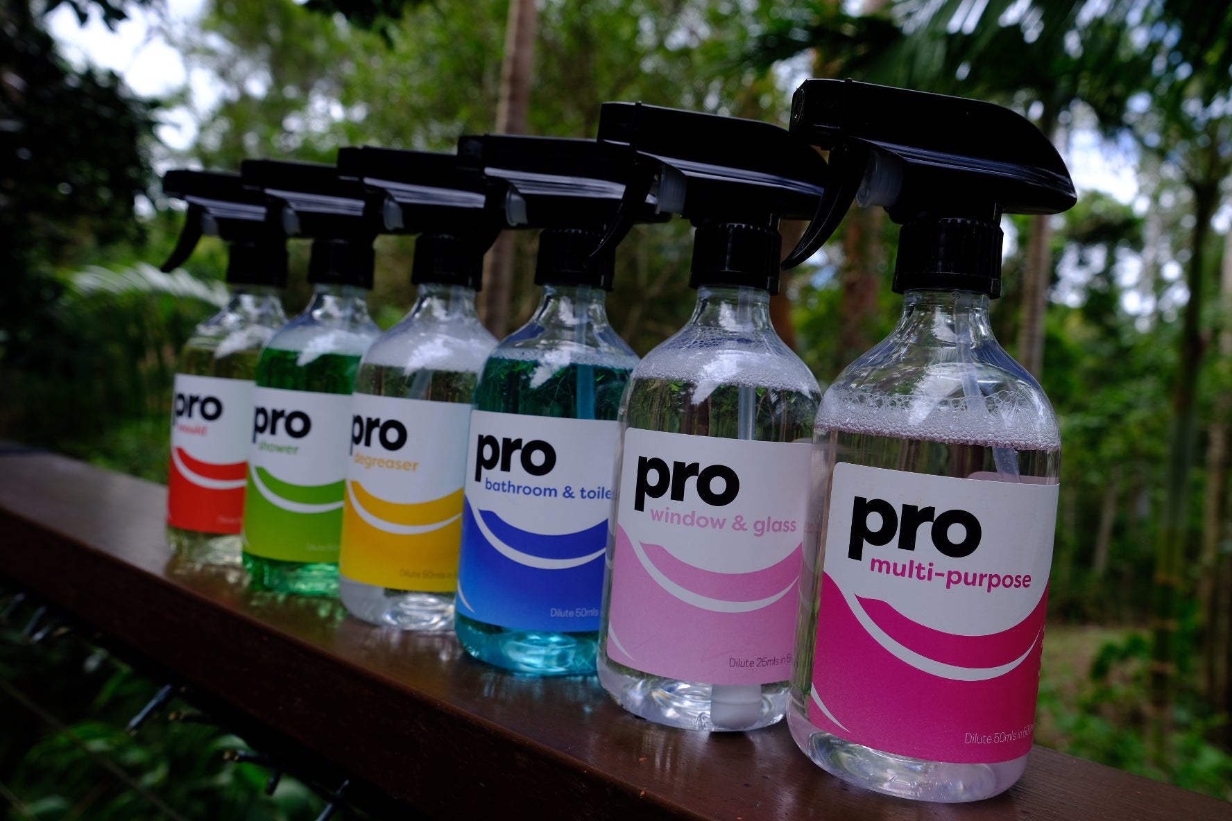 PRO360 Spray Bottles (500ml) - VARIOUS - NO PRODUCT – Clean Like A Pro